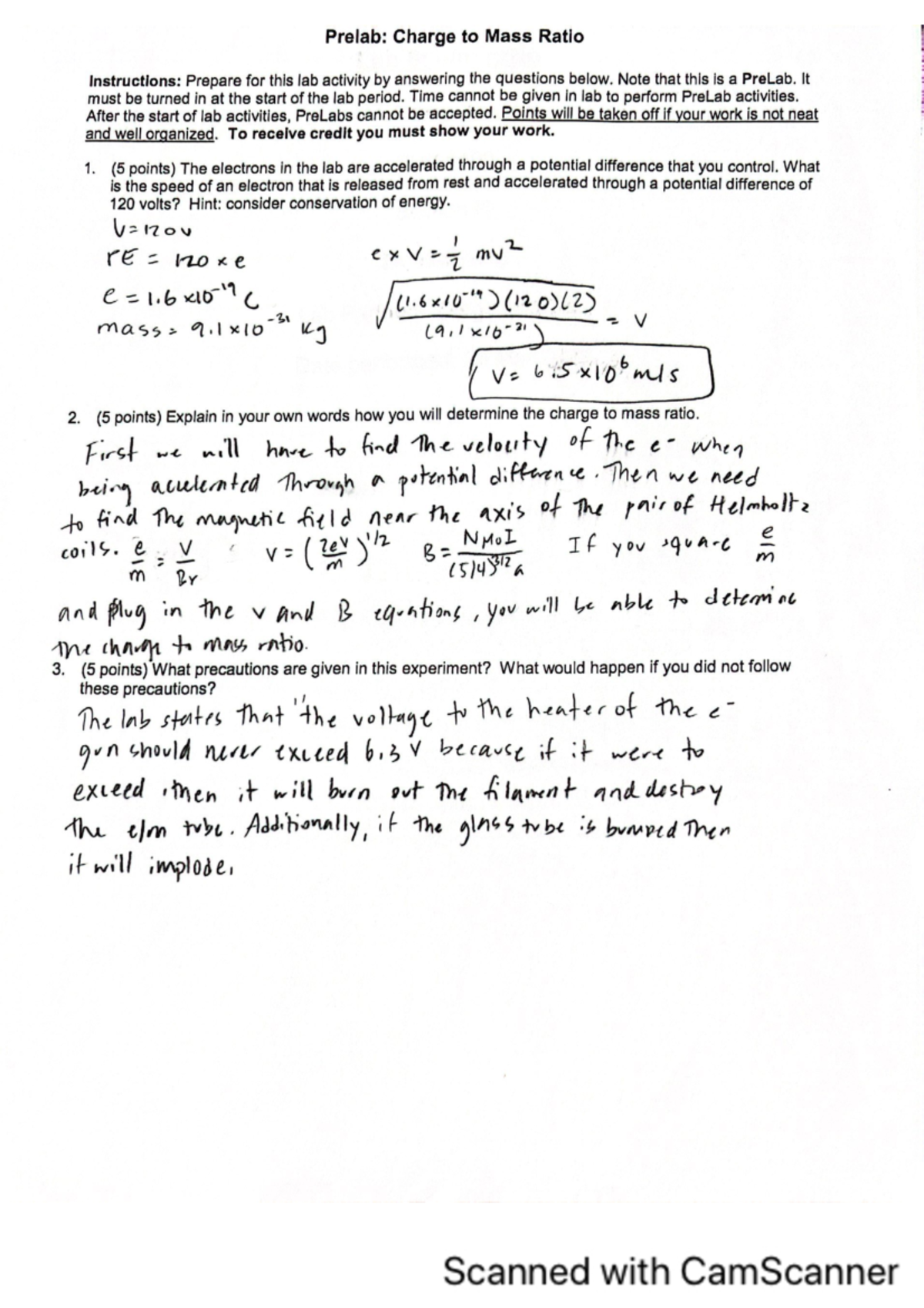 Em ratio - PHY 1409 - Studocu
