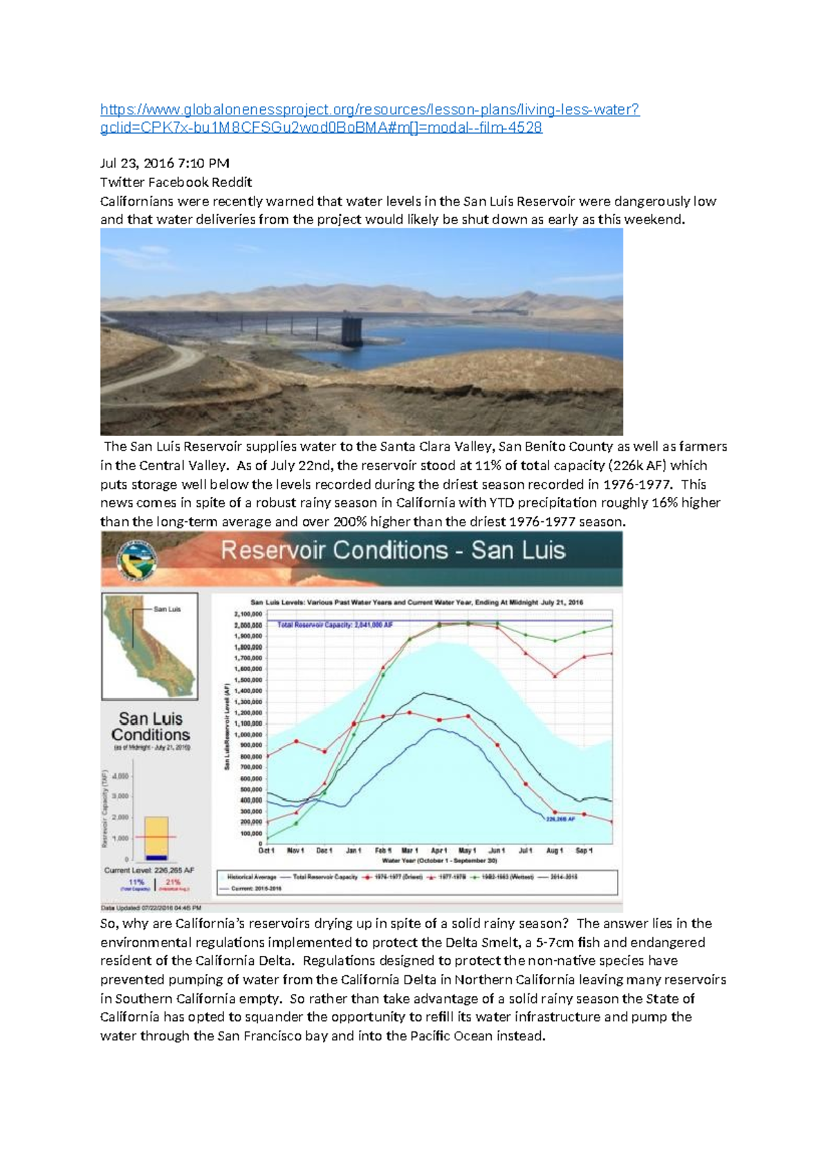 Droughts - globalonenessproject/resources/lesson-plans/living-less ...