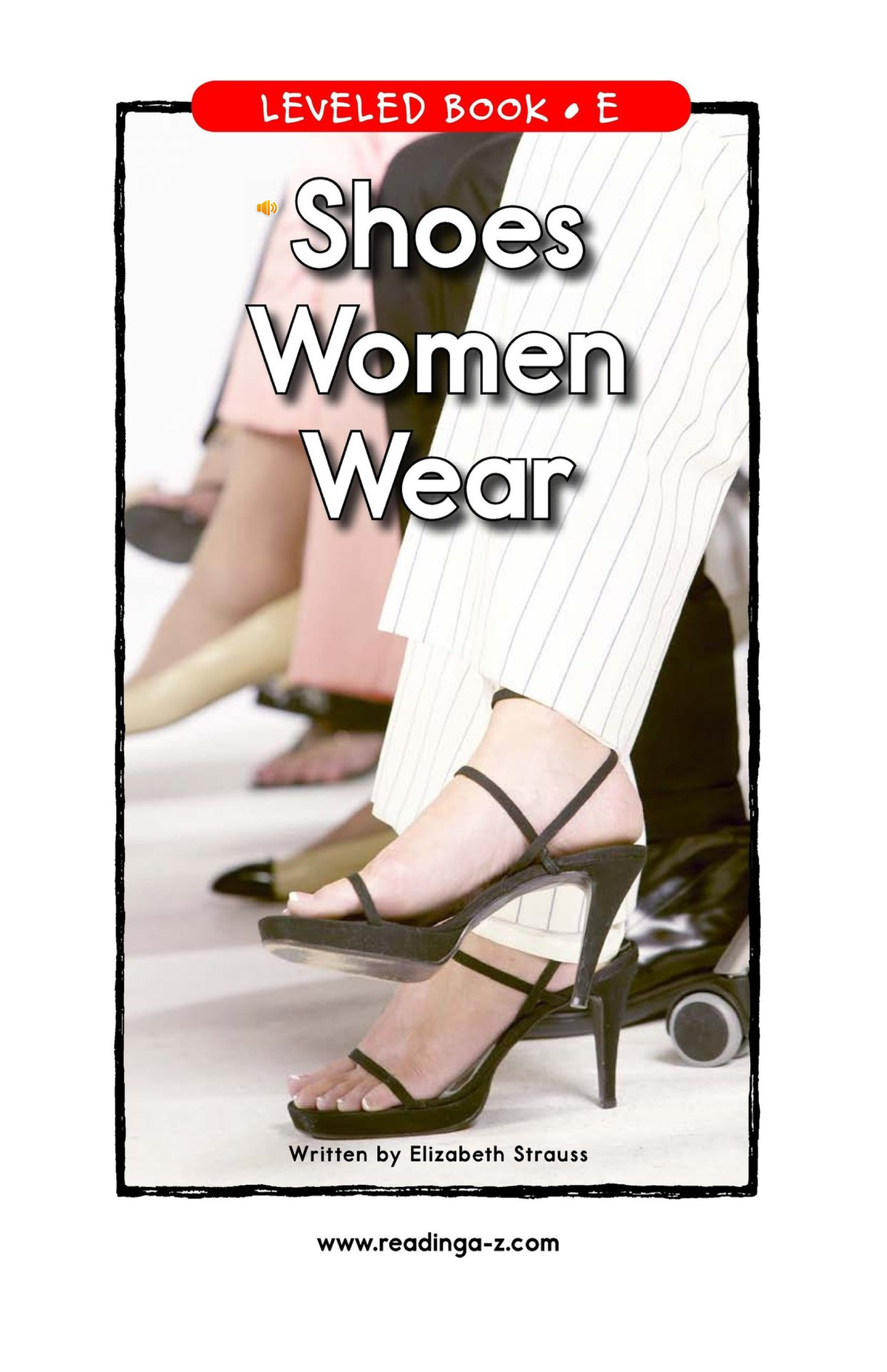 Shoes Women Wear - asdfasdfasdfasdf - LEVELED Book E Shoes Women Wear ...