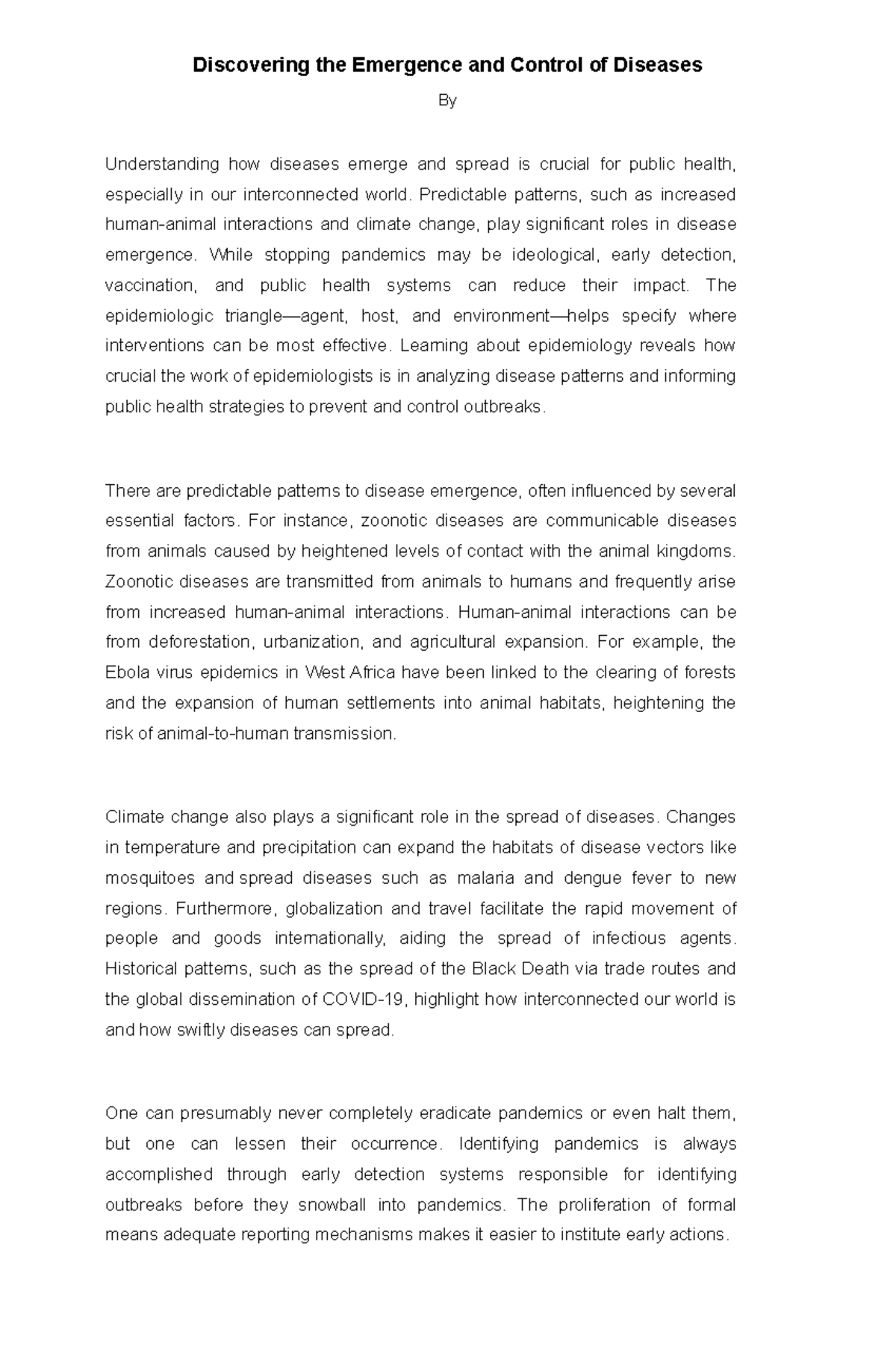 Essay ni ate - LEARNING MATERIALS - Discovering the Emergence and ...