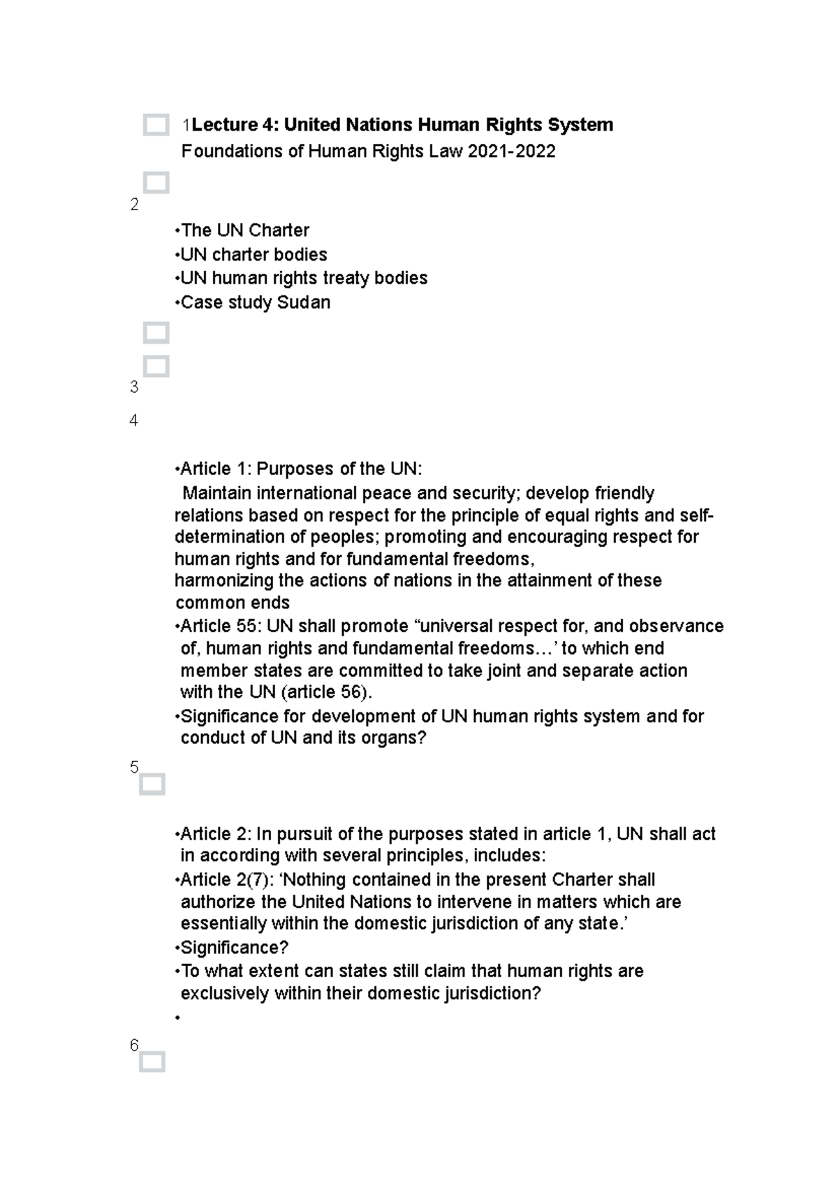 4 The UN Human Rights System - 155200082 - SOAS University of London ...
