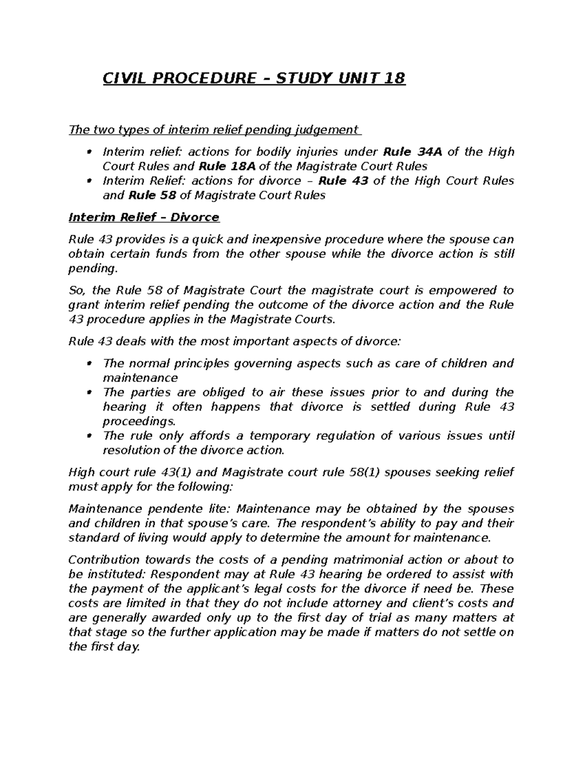 Civil Notes - they provide and insight about the study units. - CIVIL ...