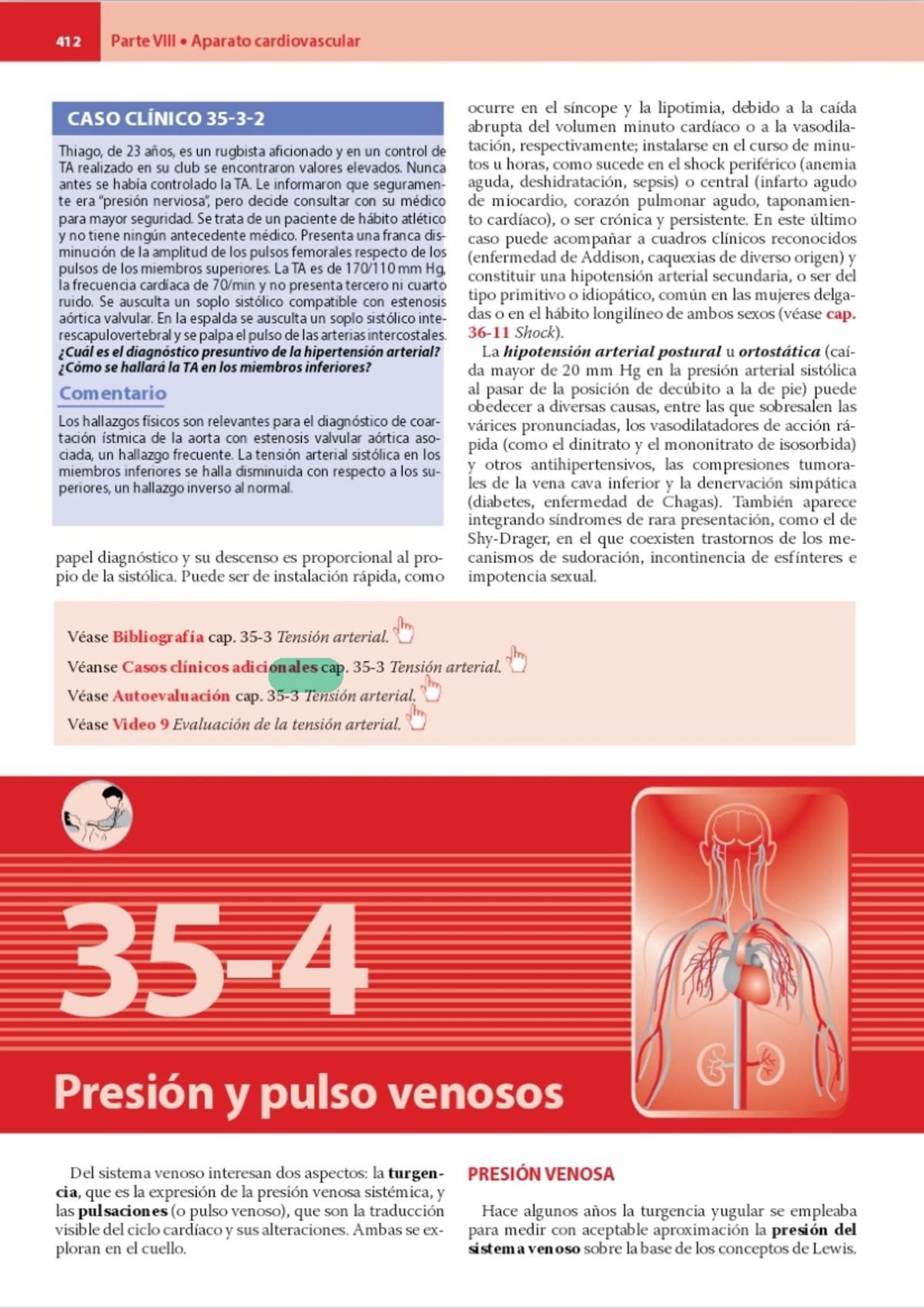 Pulso y pulso venoso- H. Argente - Clínica propedéutica - Studocu