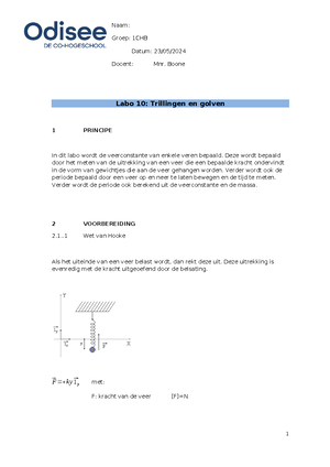 H2 Massadichteid - H2 – MASSADICHTHEID Labo Fysica BRENT DE GREEF ...