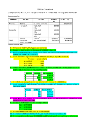 NIIF 6 1 - EJERCICIOS PRACTICOS - Área Contabilidad (NIIF) y Costos IV N° 303 Segunda Quincena ...