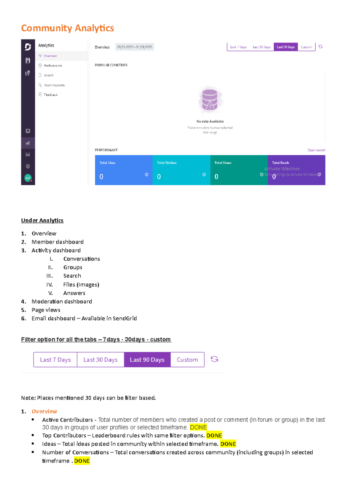 Community Analytics - 01042020 - Community Analytics Under Analytics 1 ...