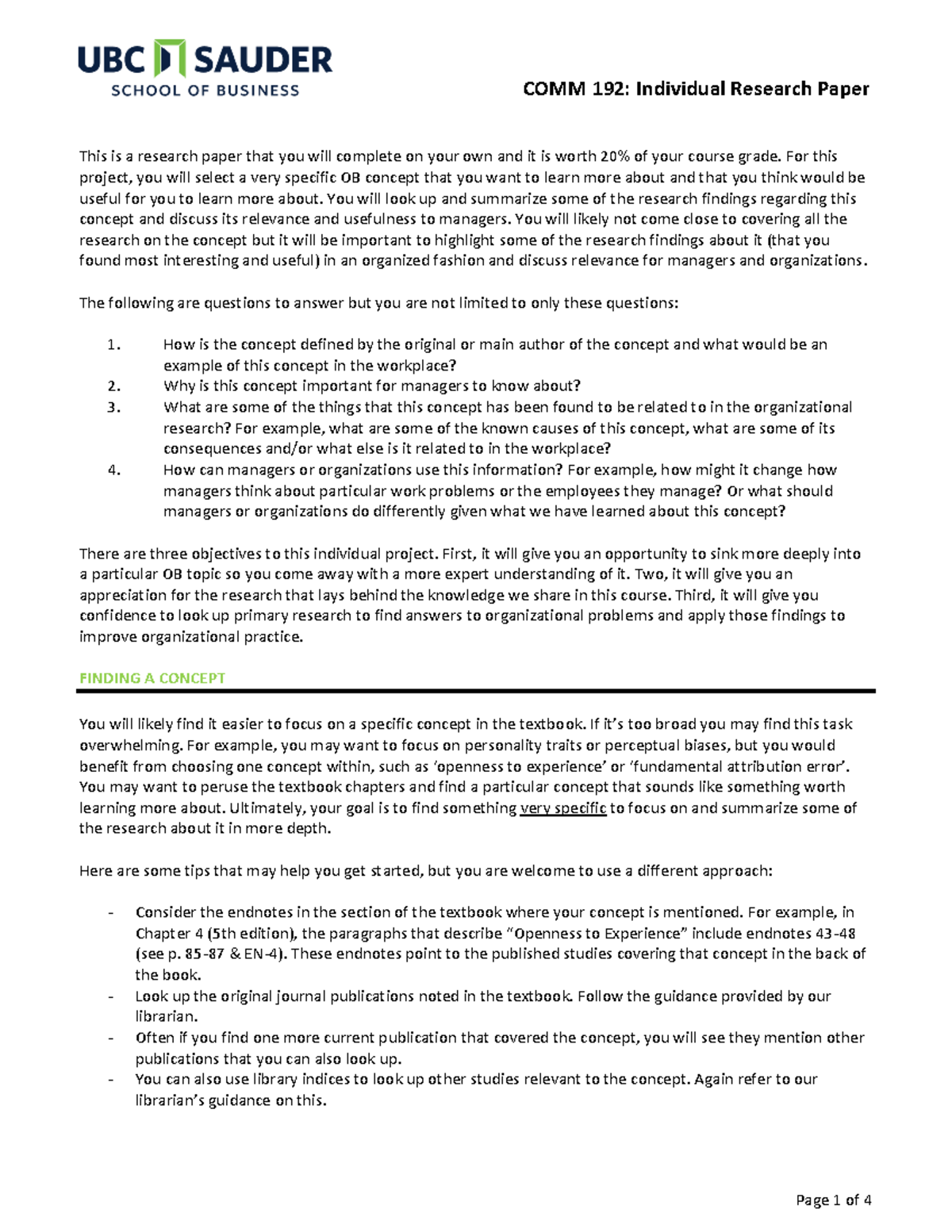 COMM192 Individual Research Paper - This is a research paper that you ...