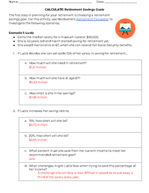 Auto Loans Activity - NGPF Activity Bank Types of Credit Spanish ...