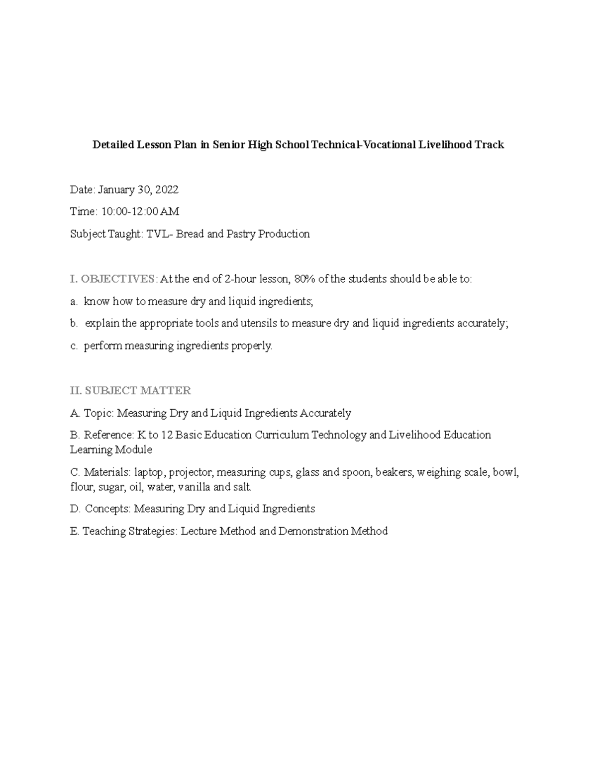 Detailed-Lesson-Plan-demo-seminar - Detailed Lesson Plan in Senior High ...