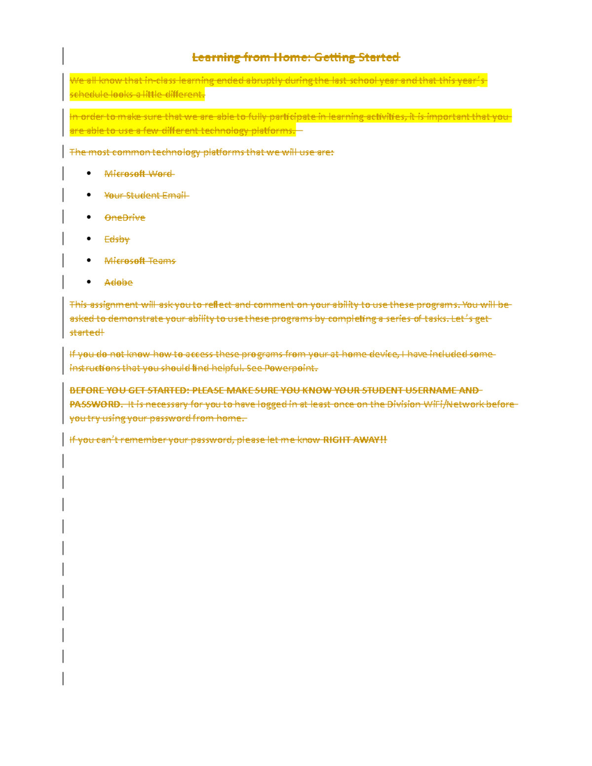 ADM222 - Good notes - Learning from Home: Getting Started We all know ...