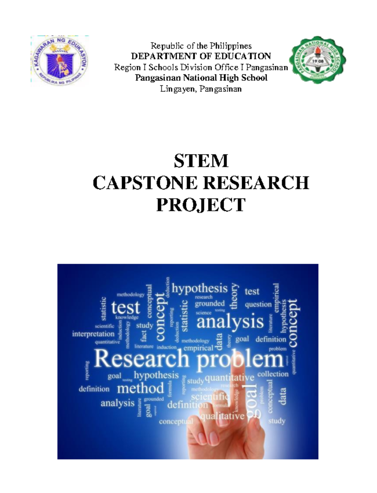Capstone Module 5 - 8 - Republic of the Philippines DEPARTMENT OF ...