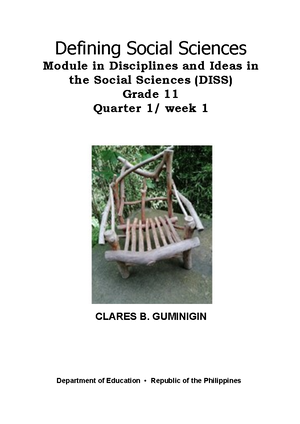 DISS11 Q1 W5 marxism - Marxism Module in Disciplines and Ideas in the ...