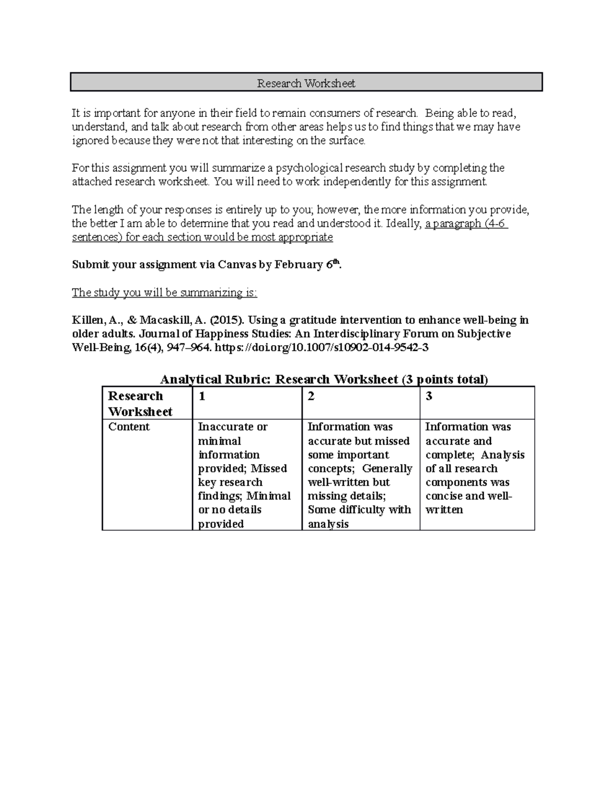 Research-Worksheet-Blank - Research Worksheet It is important for ...