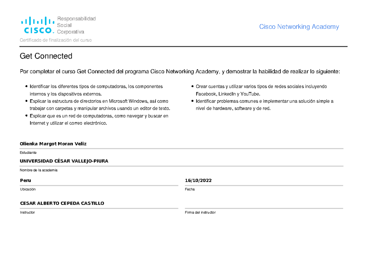 Olienka Margot Moran Veliz-Get Connected-certificate - Responsabilidad ...