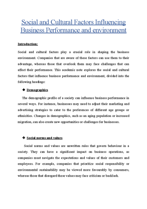 The main components of economic environment - The main components of ...