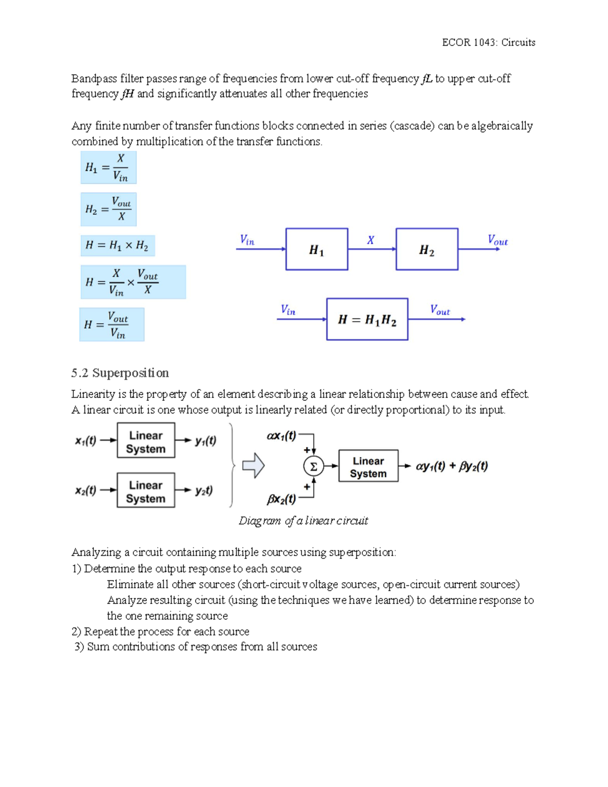 Circuits Final Exam Review (page 10 of 10) - ECOR 1043: Circuits ...