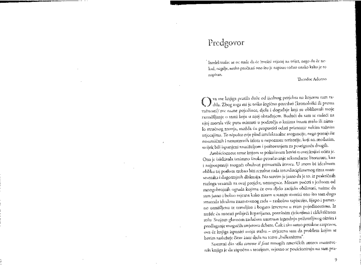 Uvod-Todorova - Etnokulturna Slika Svijeta - Studocu