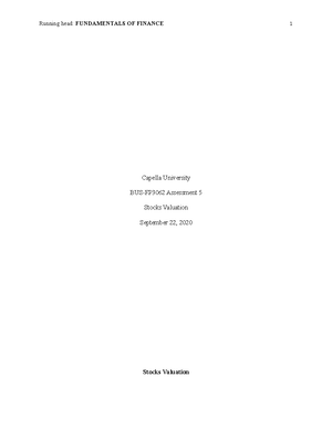 Cf week 2 assignment template - Calculations What is the future value ...
