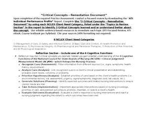 Week 2 dyer notes - sdfyh - Pulse Oximetry intra procedural nursing ...