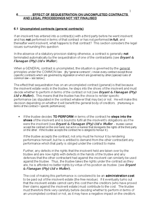 Compulsory sequestration - MRL3701 - UWC - Studocu