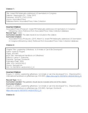 Module 9 Citation and Bibliography - 9 Lesson: Citation Basics ...