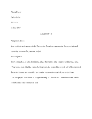 ESG1001 Assignment 4b - Jordan Desmangles October 8, 2022 ESG ...