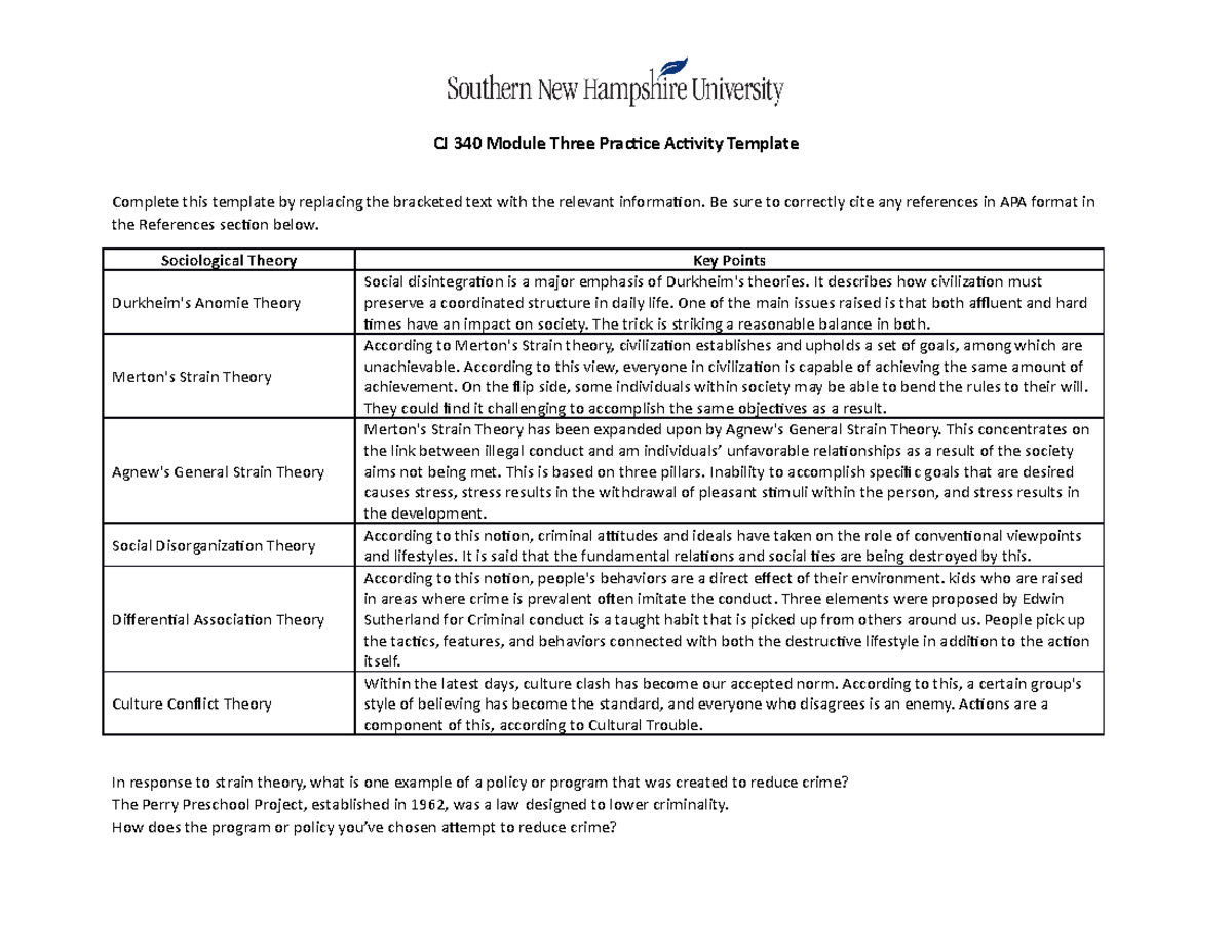 Cj nov 13 done - Cj nov 13 done - CJ 340 Module Three Practice Activity ...