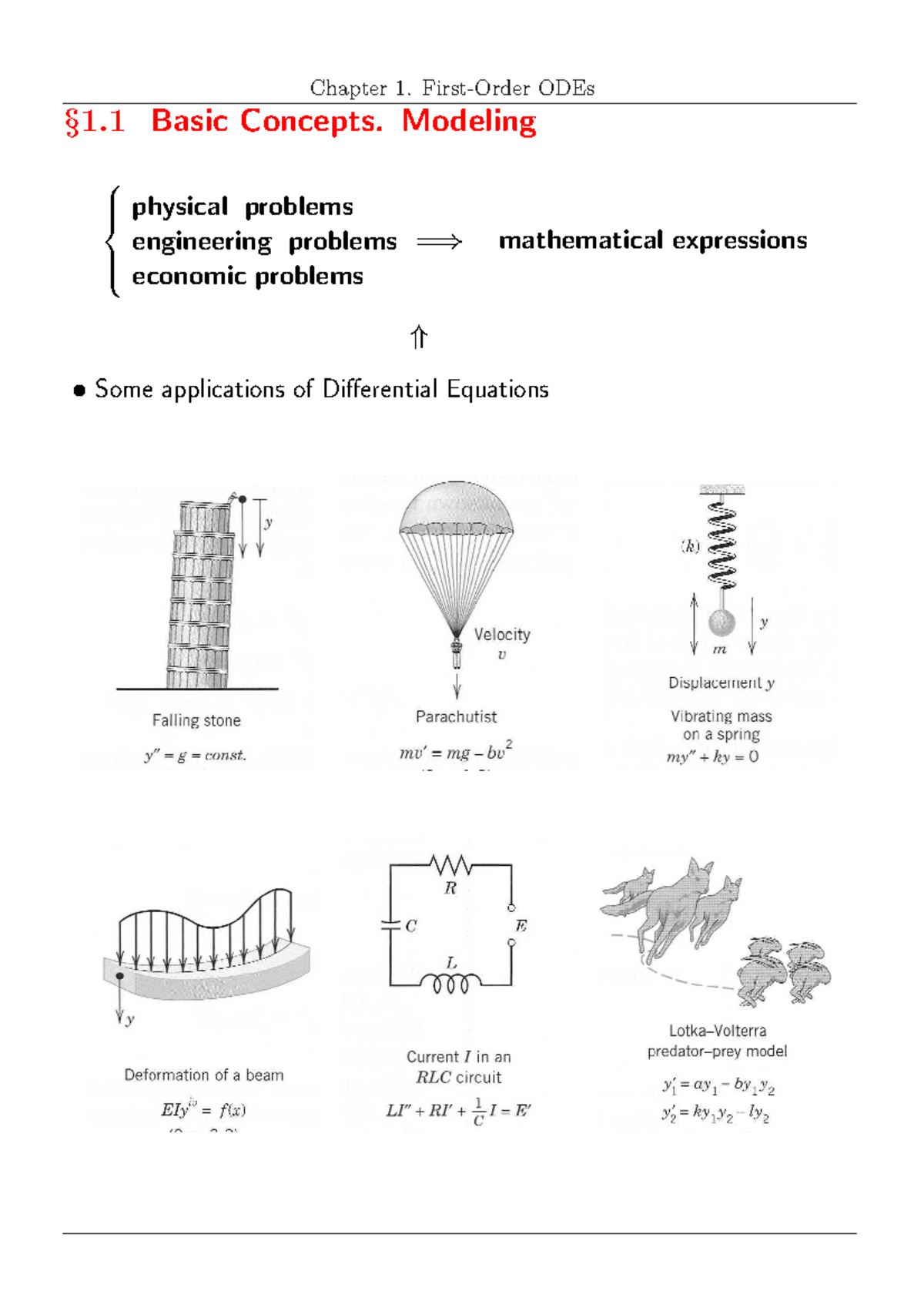 Ch1 - 공학수학(3) - Advanced Engineering Mathematics - Studocu