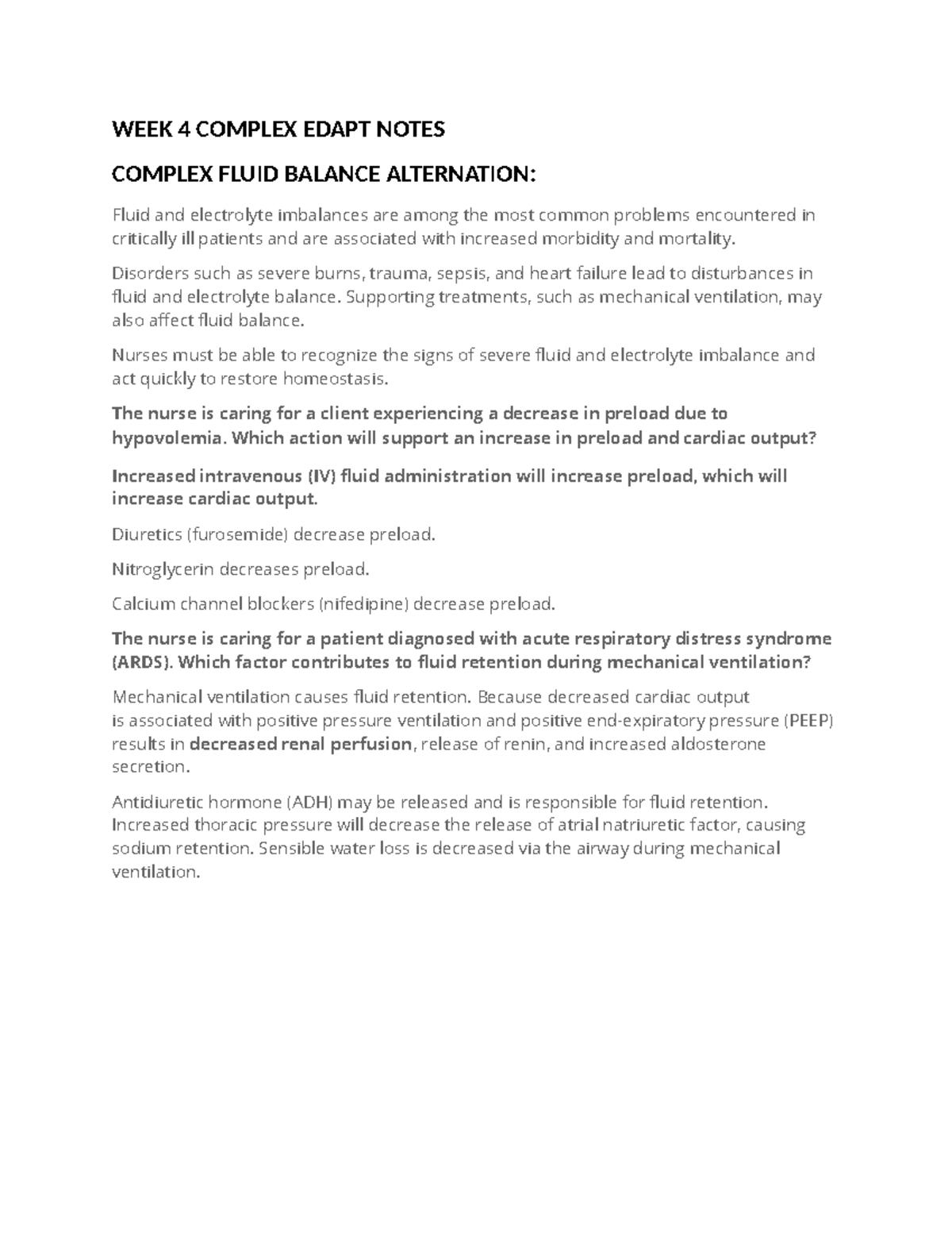 WEEK 4 Complex Edapt Notes.docx - WEEK 4 COMPLEX EDAPT NOTES COMPLEX ...