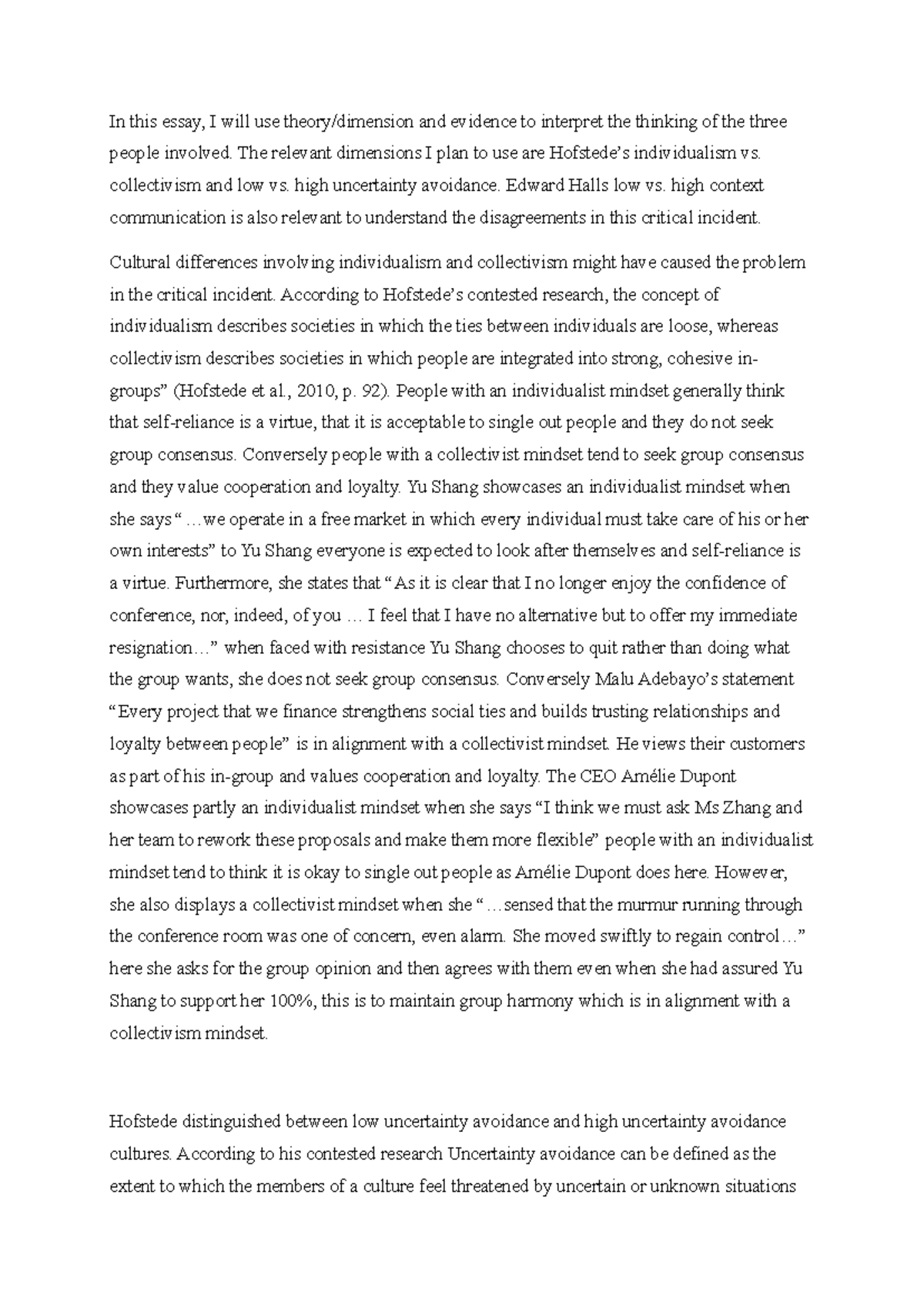 Eksamen business, communications and ethics - In this essay, I will use ...