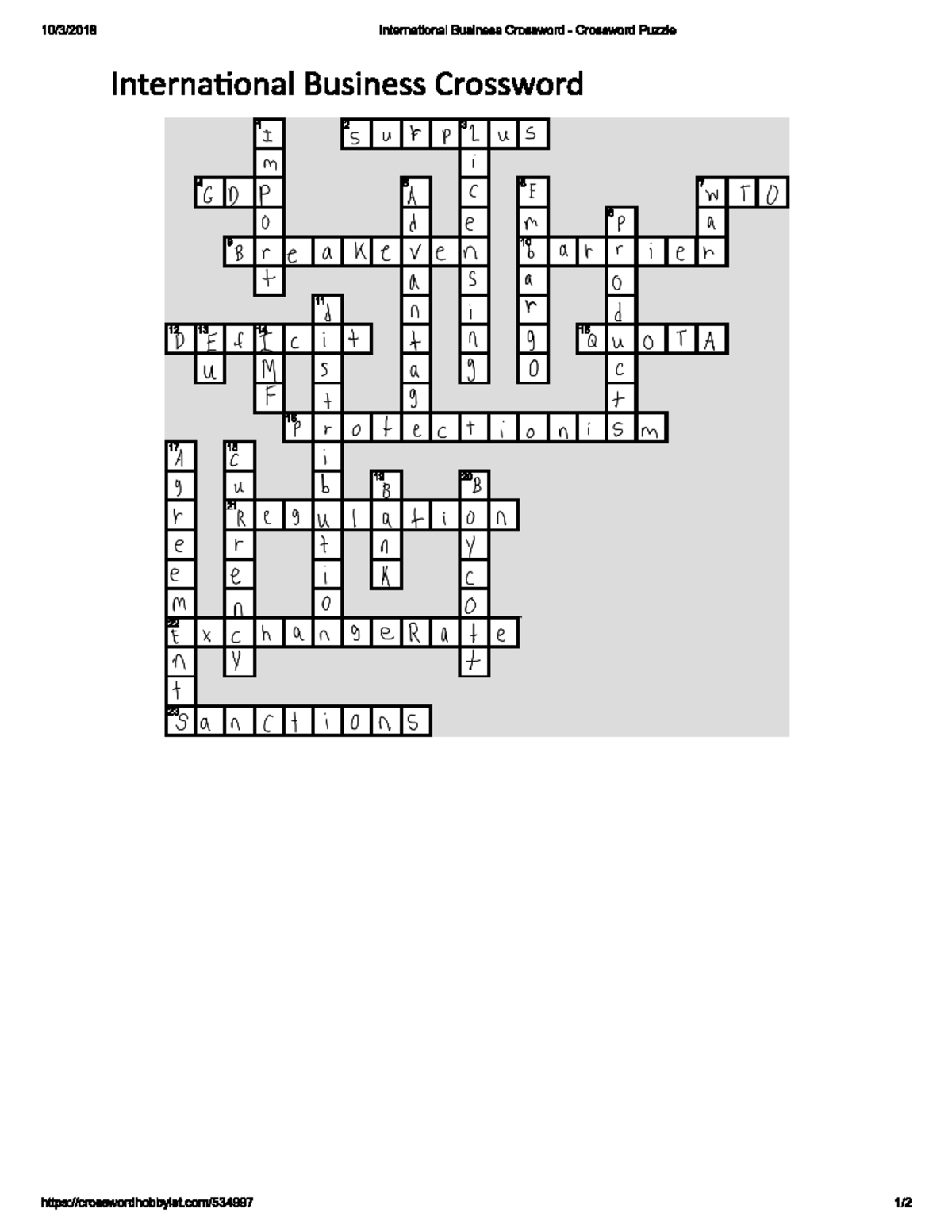 International-Business-Crossword 1ab9d6da1f40bafbc 6b6b99b54c77b8f ...