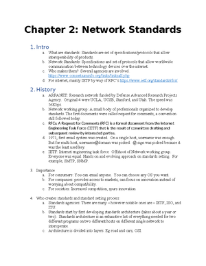 Bus 111- Chapter 10 - Lecture notes - Chapter 10: Carrier Wide Area ...