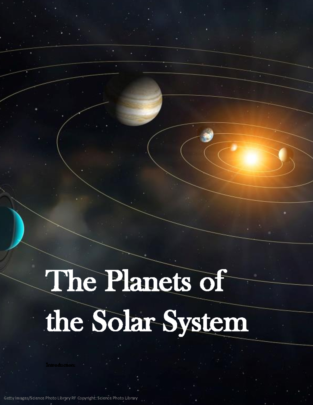 The Planets of the Solar System - The Planets of the Solar System ...