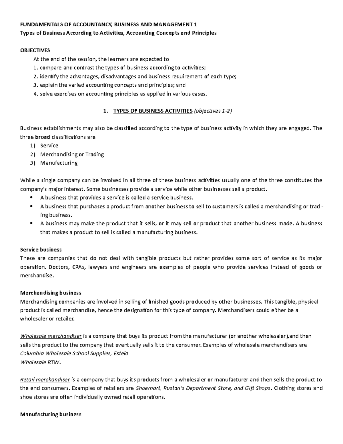 5 6 Types Of Business According To Activities Accounting Concepts And 5-6-types-of-business-according-to-activities-accounting-concepts-and