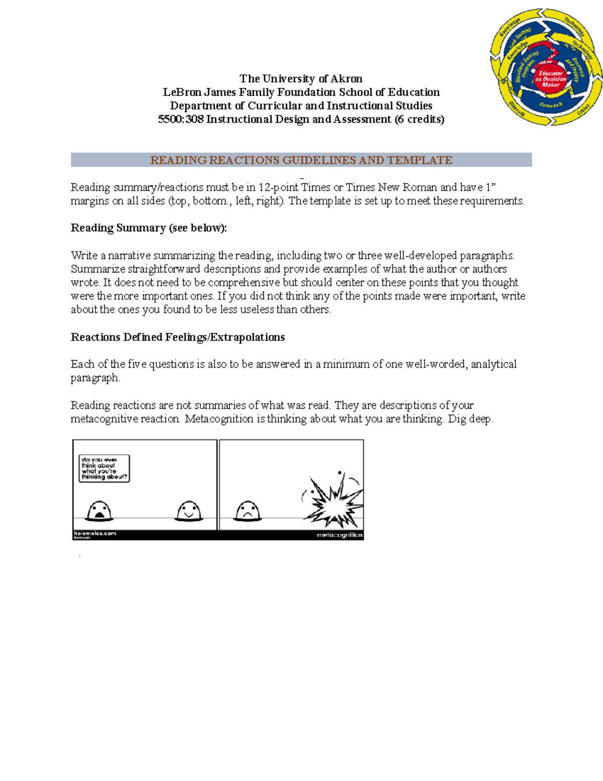 Reading Reflection #6- Dunigan - The University of Akron LeBron James ...