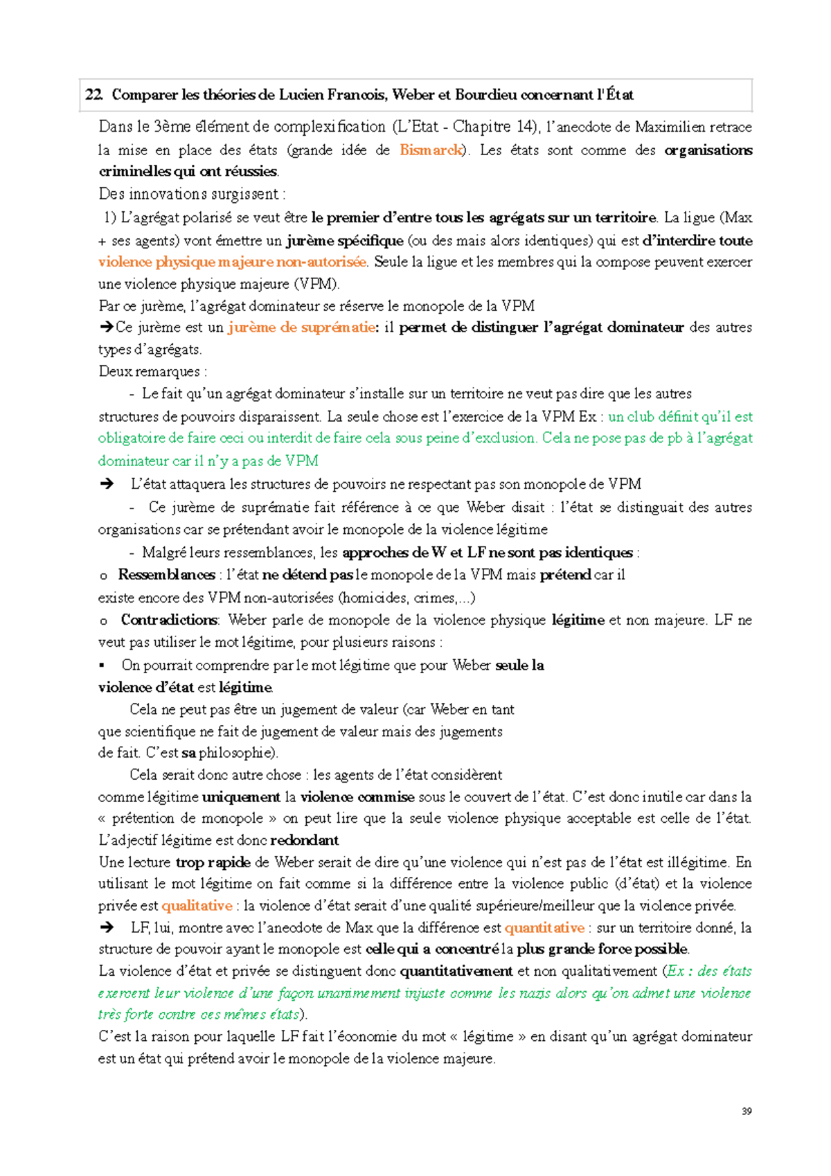 Questions Réponses TDD - Dans le 3ème élément de complexification (L ...