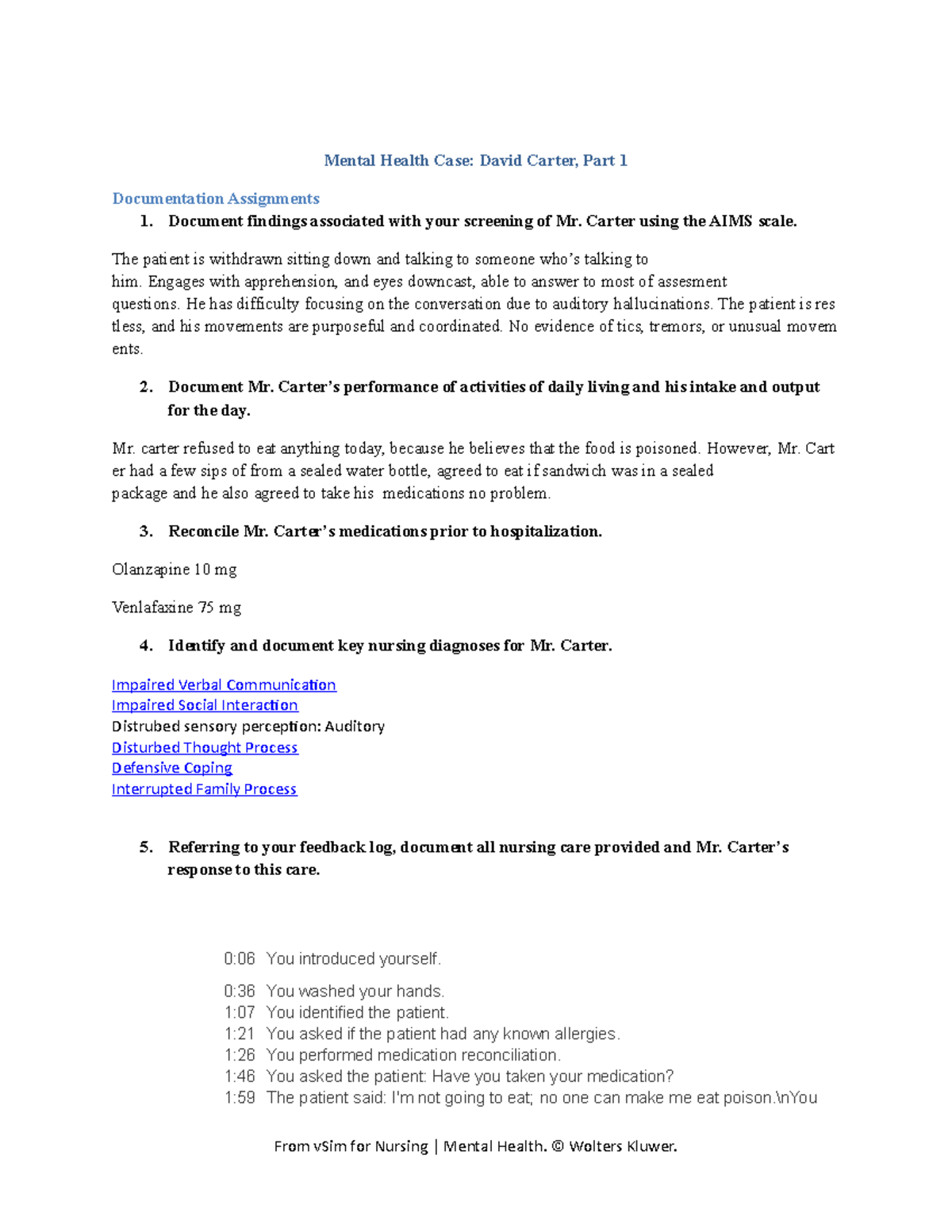 David Carter part 1 - this material could help you with your virtual ...