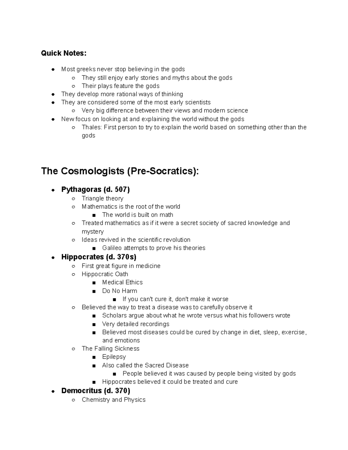 Greek Culture In The Classical Era - Quick Notes: Most greeks never ...