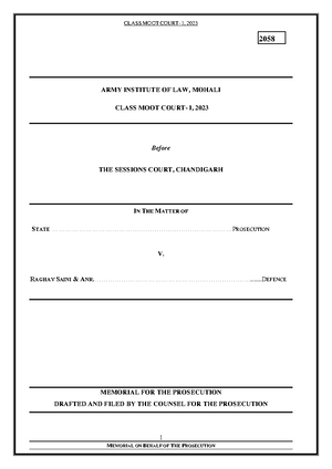 Jurisprudence - Hsjsk - P. T. O. Roll No. ....................... L– B ...