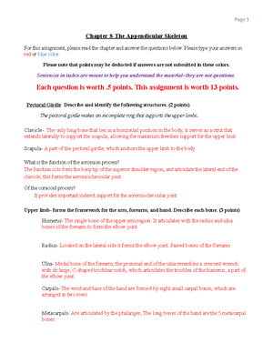 BIO 201 Chapter 1 Introduction to Anatomy assignment OPS - Chapter 1 ...