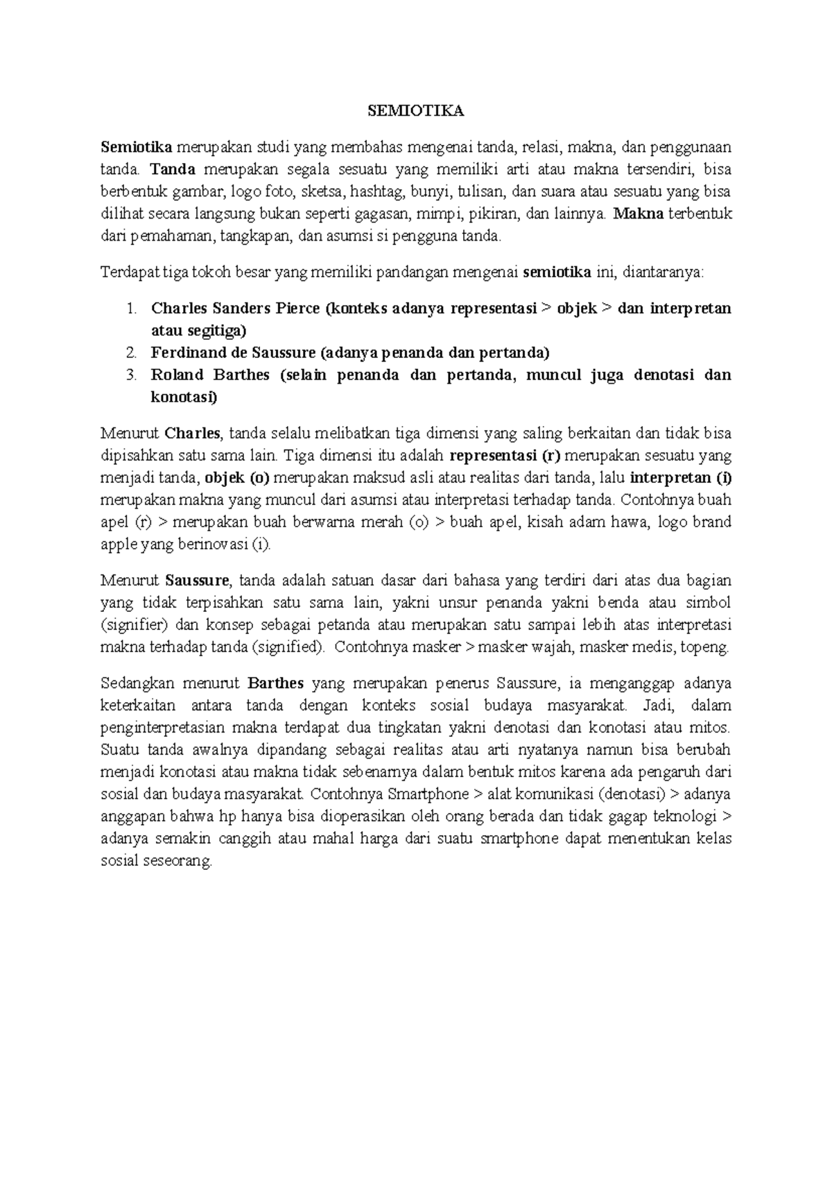 Semiotika Komunikasi Visual - SEMIOTIKA Semiotika merupakan studi yang ...