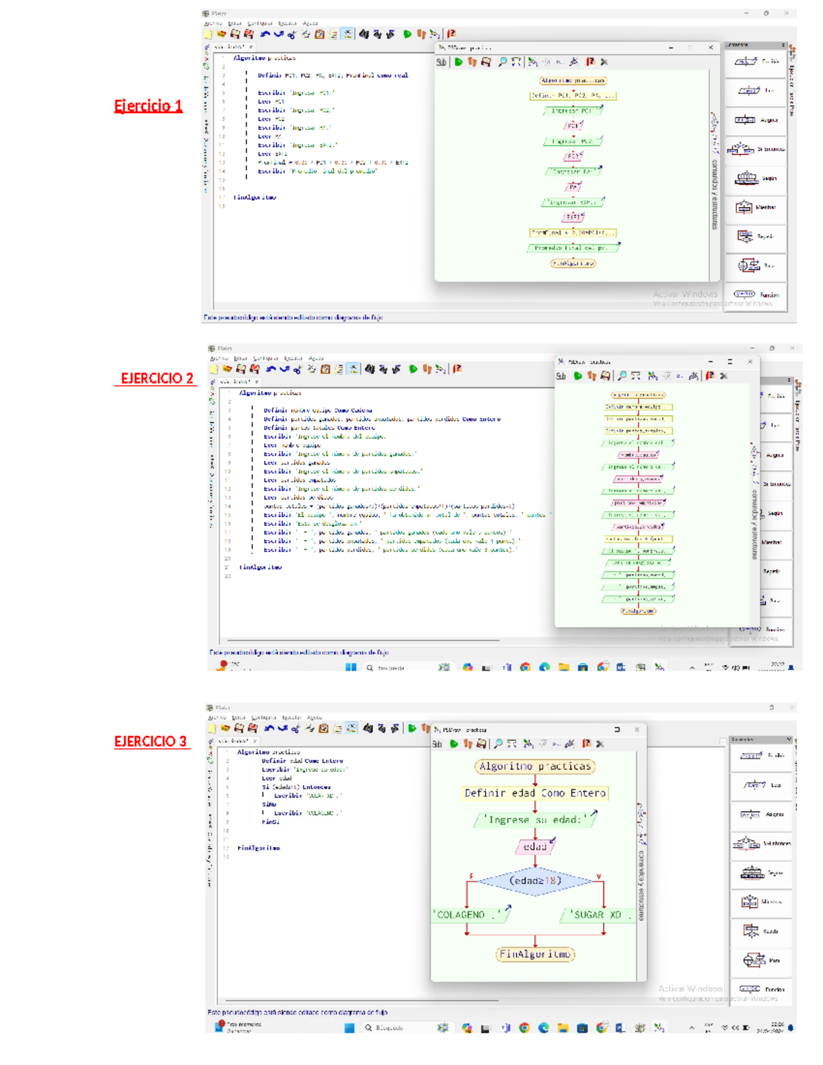 Semana 5 Algoritmos - un par de ejercicios - Principios de algoritmos ...