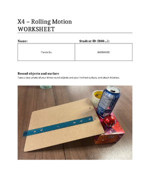 X2 Friction (fillable worksheet) - X2 – Friction WORKSHEET Name ...