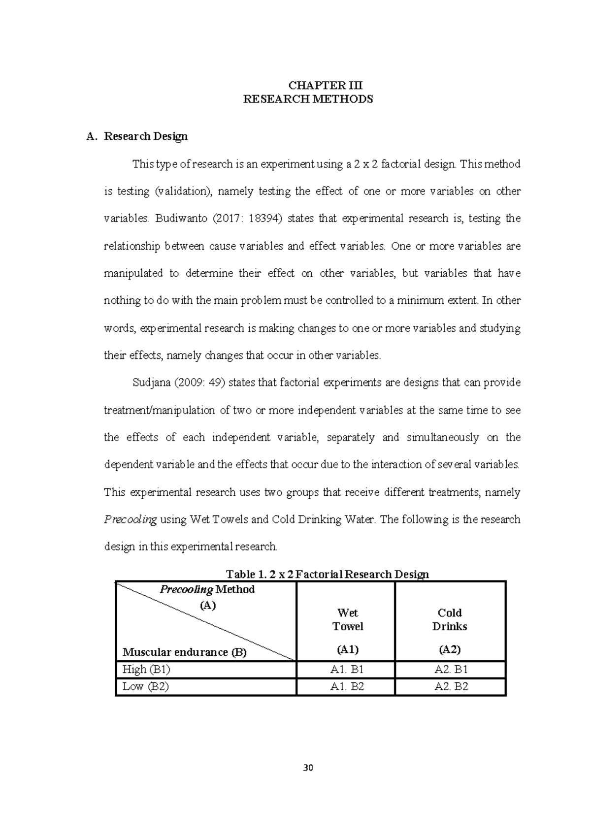 Biology-8 - learning - RESEARCH METHODS CHAPTER III A. Research Design This type of research is ...