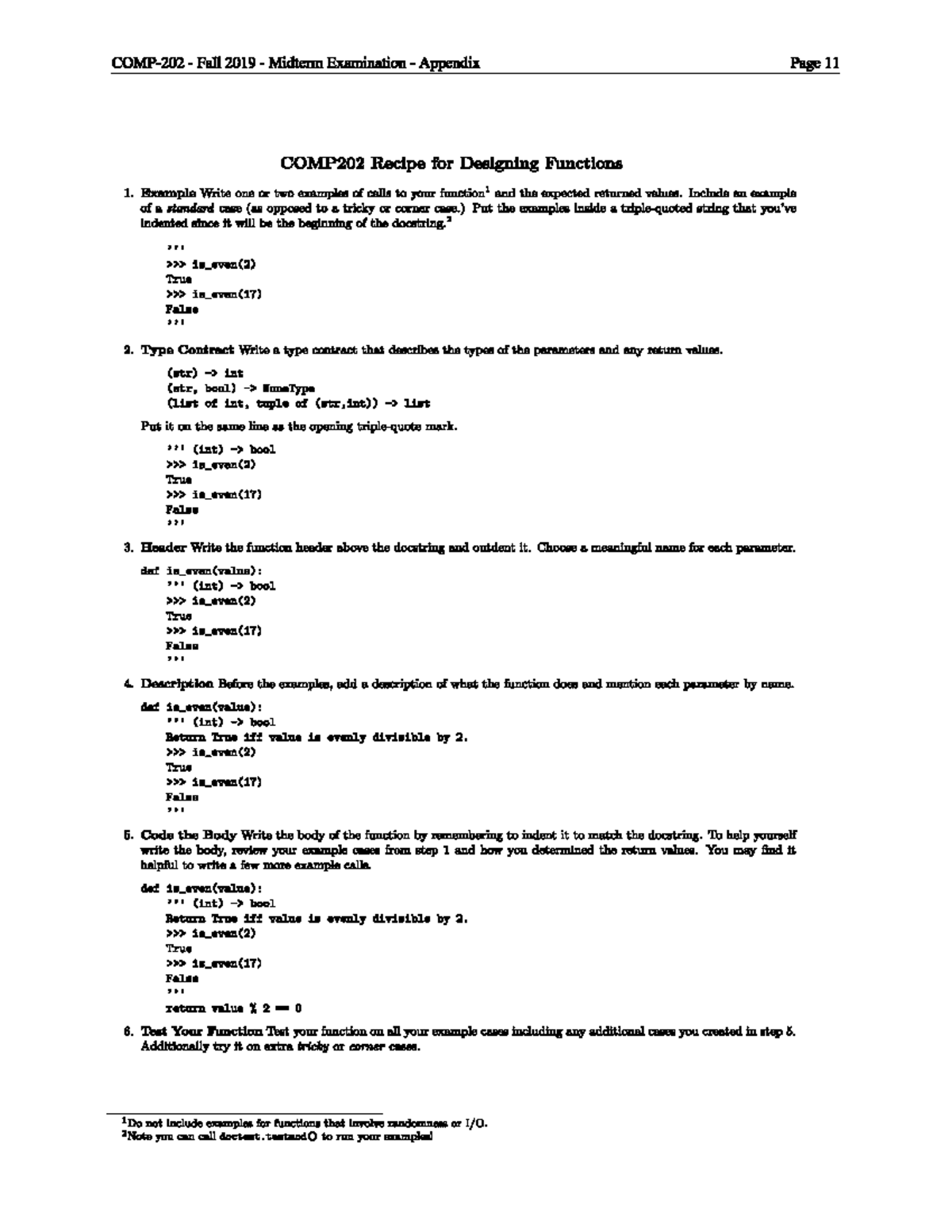 Documentation - Comp 202 - Studocu