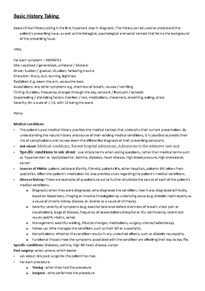 OSCE mark sheets - 3 rd – 5 th Year OSCE Notes and mock mark schemes ...