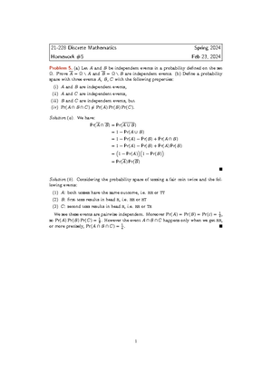 21228-hw07-6 - HW07 - 21-228 Discrete Mathematics Spring 2024 Homework ...