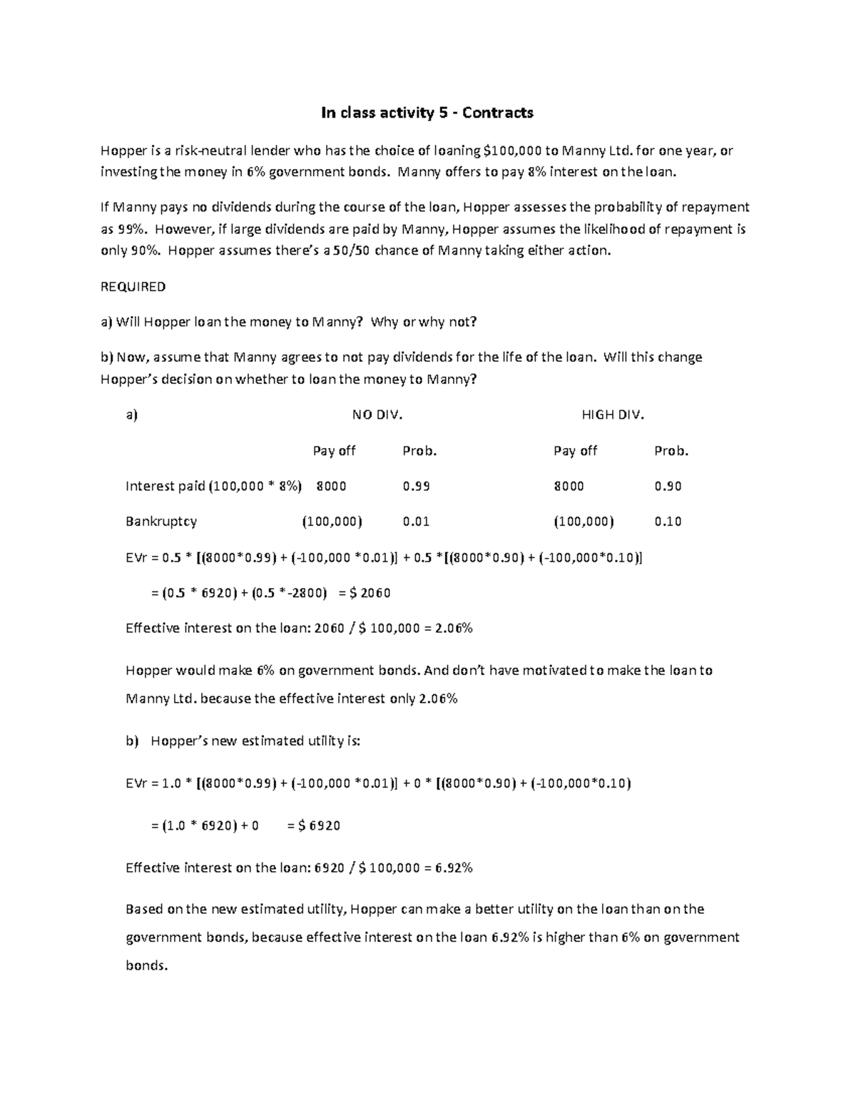 In Class Activity 5 - Contracts - Warning: TT: undefined function: 32 Warning: TT: undefined ...