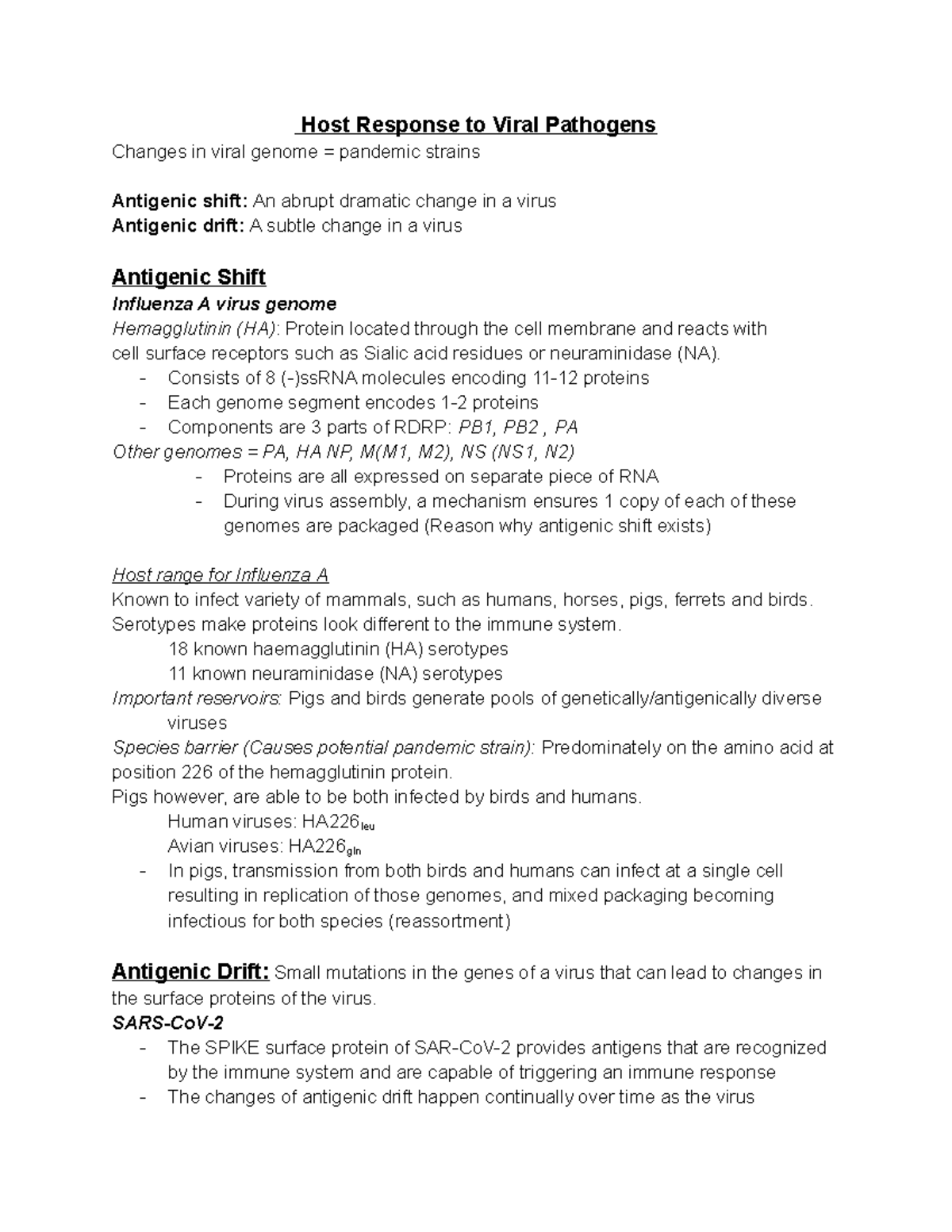 MICI2100 Lesson 7 - Lectures notes based on learning objectives for the ...