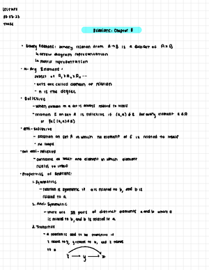 Discrete Midterm Review - CSE 1400 - Studocu